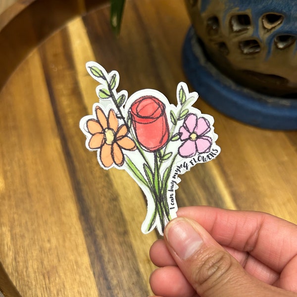 Miley Cyrus Flowers Stickers - Etsy