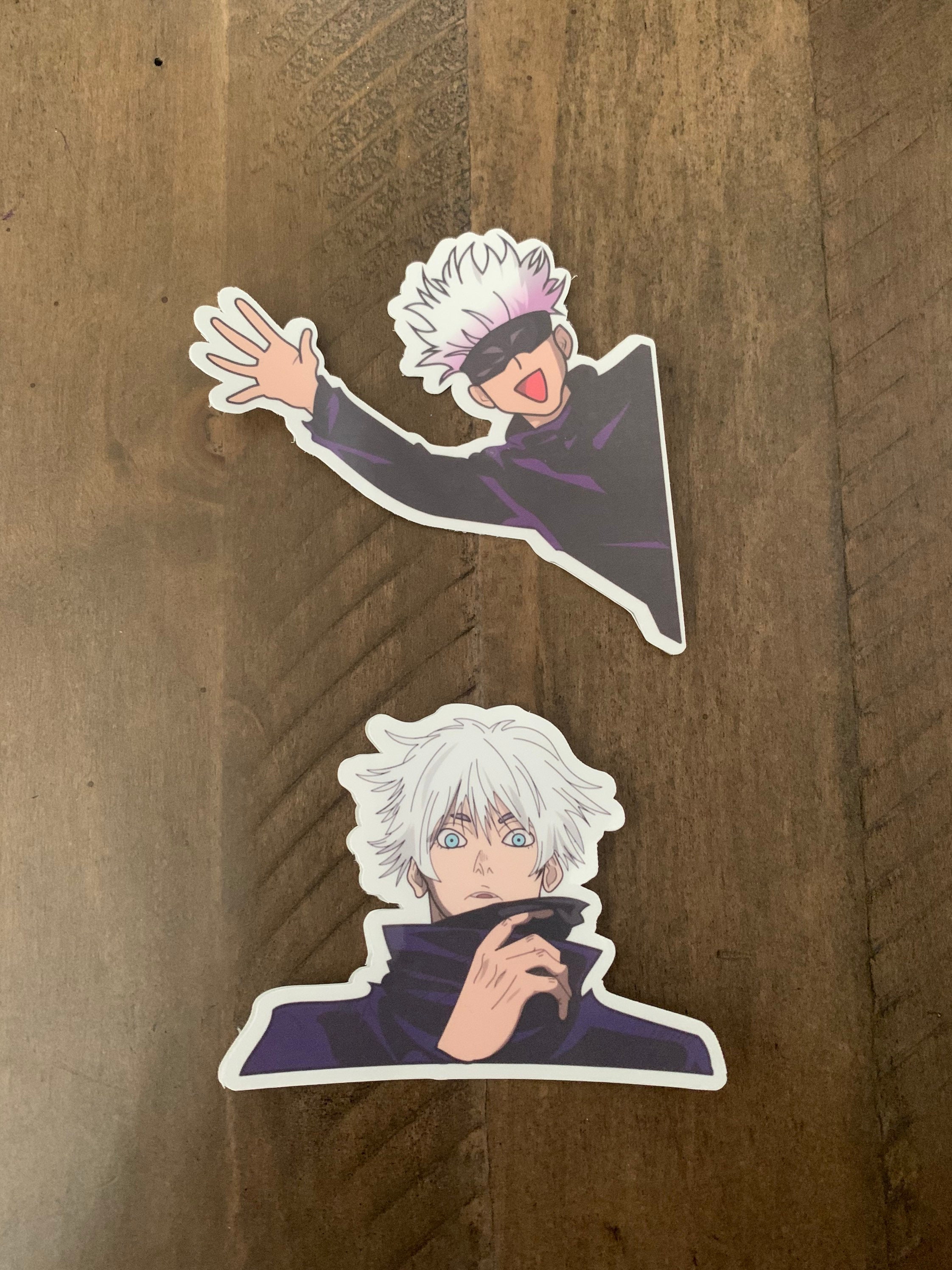 Gojo Satoru Weatherproof Stickers Jujustu Kaisen 2varieties - Etsy