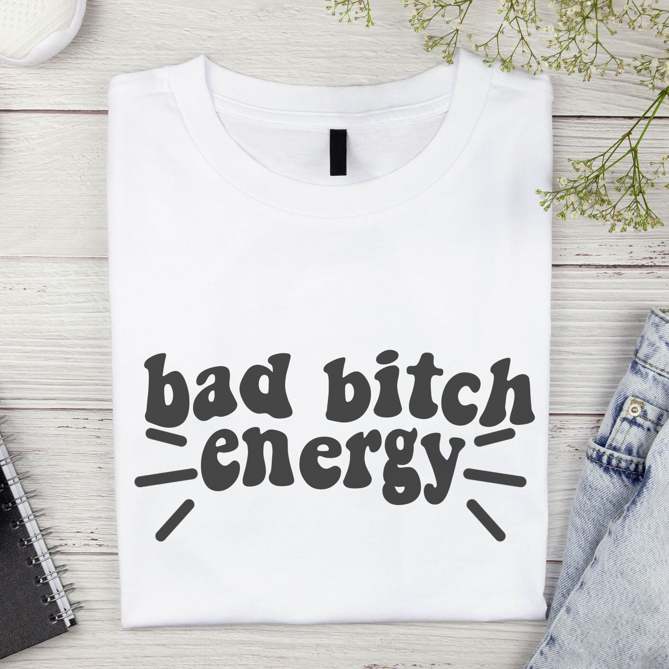 Bad Bitch Energy SVG Boss Babe Svg Mug Design Svg Mom Life | Etsy
