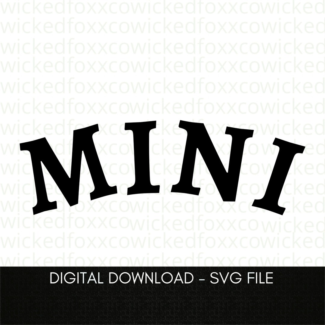 Mini SVG, Arched Mini SVG, Mommy and Me SVG, Matching Shirt Svg, Kids ...