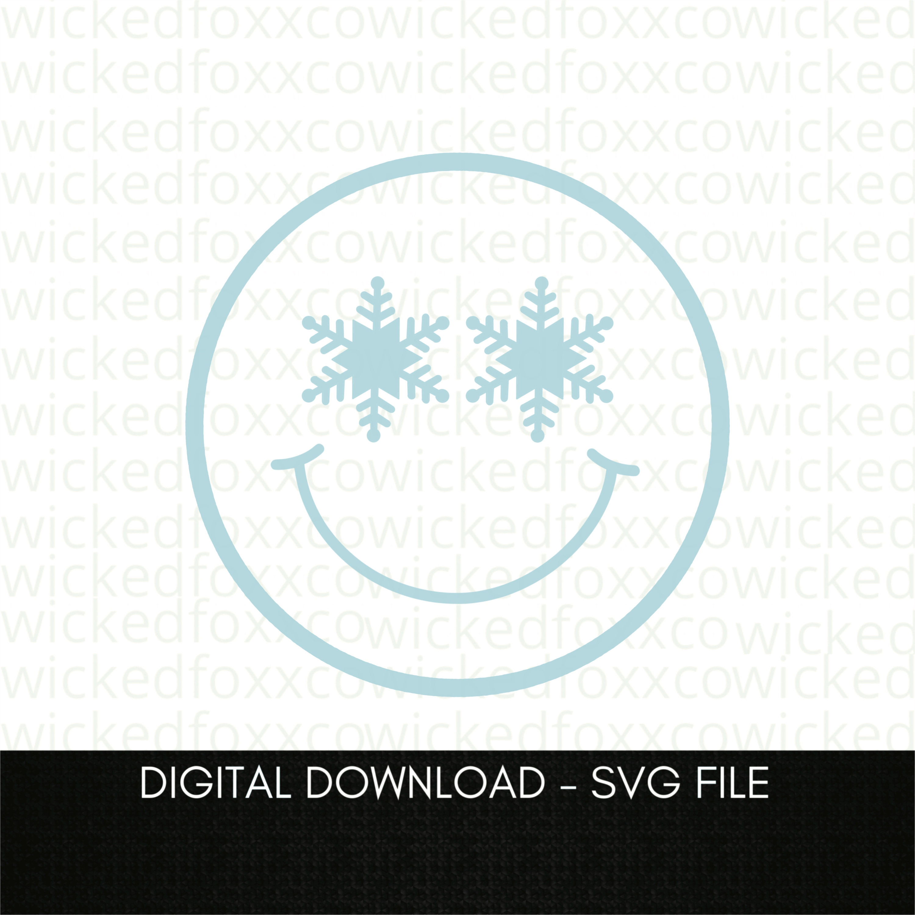 Christmas Happy Face, Smiley Face Snowflake Svg, Merry Christmas SVG ...