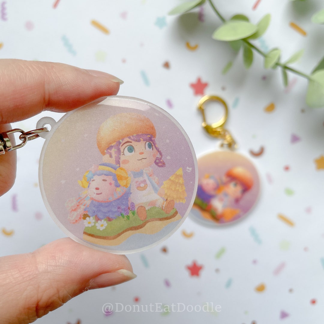 Custom Island Representative Keychain Animal Crossing Keychain - Etsy