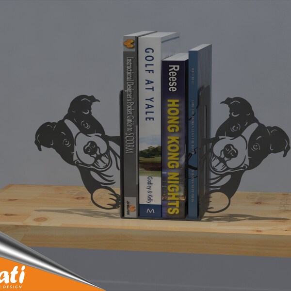 Dog Bookends - Etsy