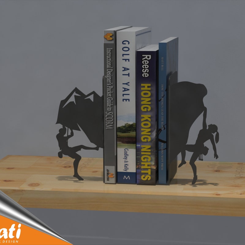 Mountain Bookends - Etsy