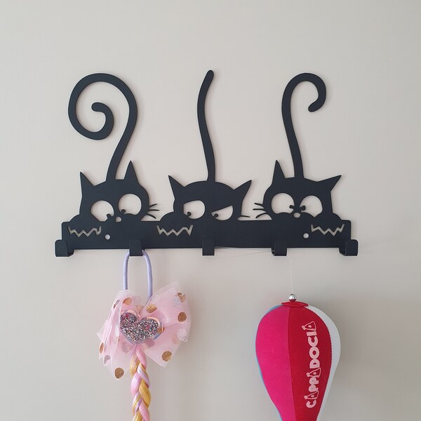 Cat Key Holder - Etsy