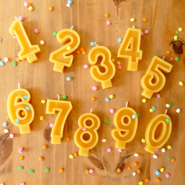 Number One Candle - Etsy