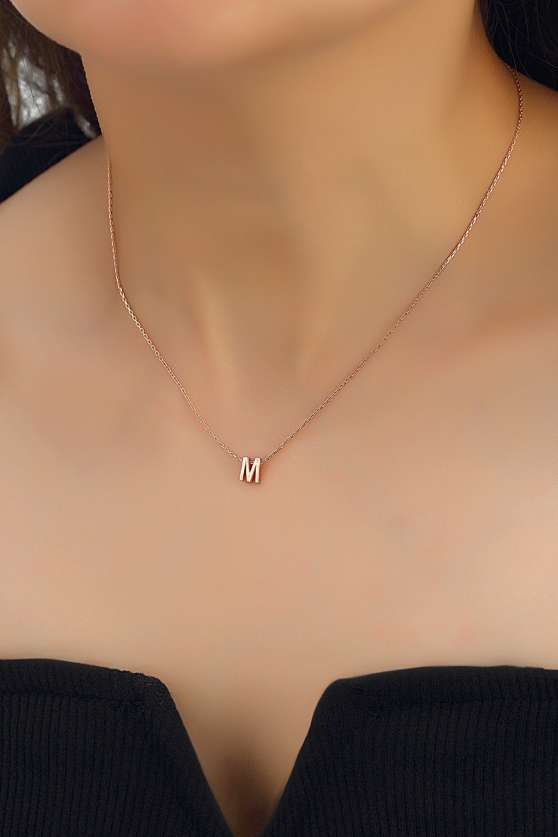 Personalized Initial Necklace Customized Necklace Letter | Etsy UK