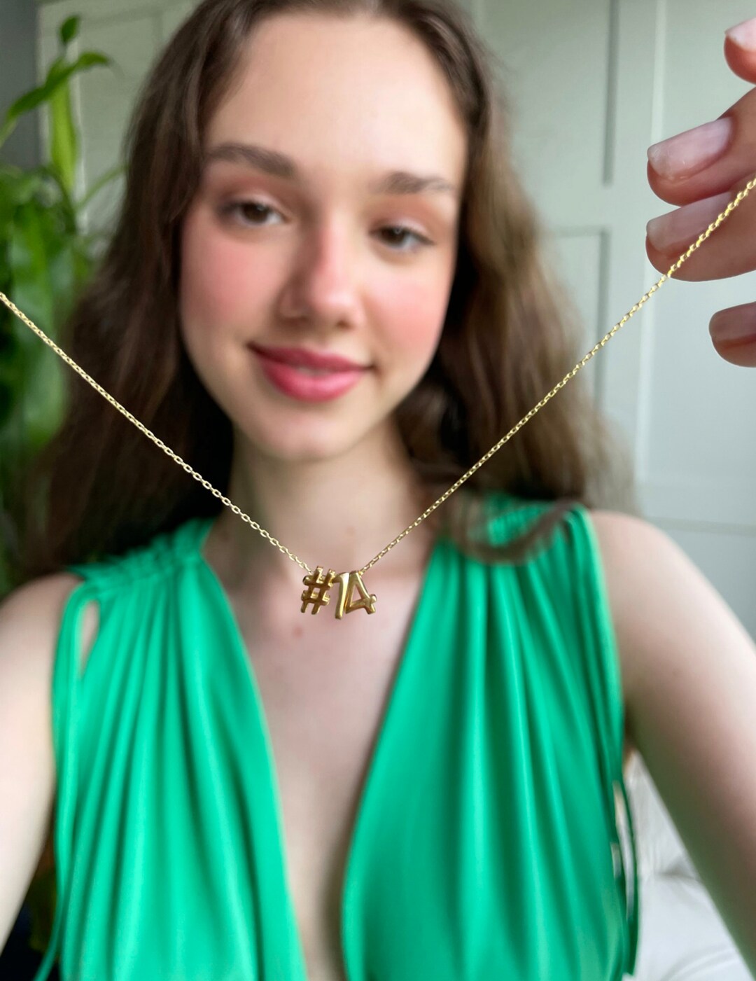 Personalized Symbol , Number & Initial Necklace - Custom Initial ...