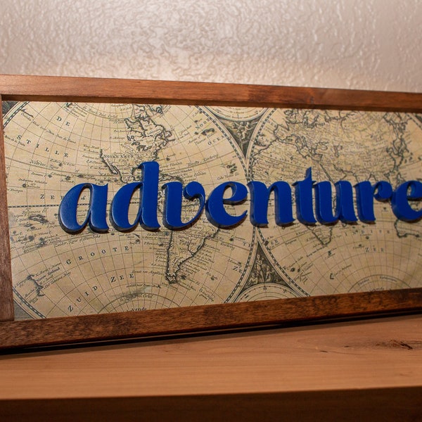 Adventure Metal Sign - Etsy