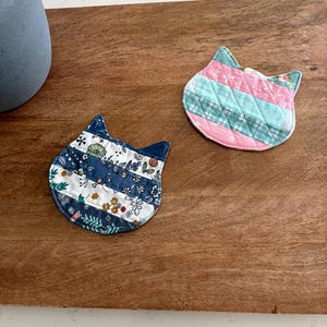 Cat Coaster Sewing Pattern: Beginner-friendly Mug Rug (PDF Pattern - Etsy