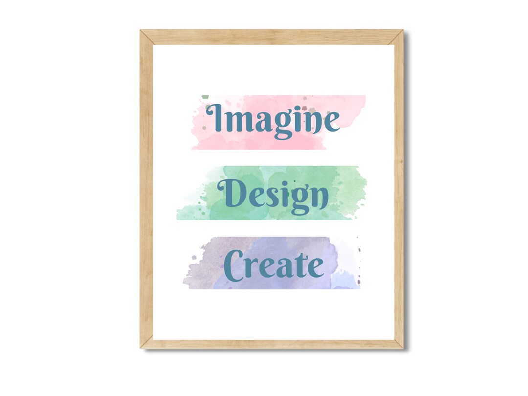 Craft Room Digital Art / Craft Room Decor / Sewing Room Decor / Office ...
