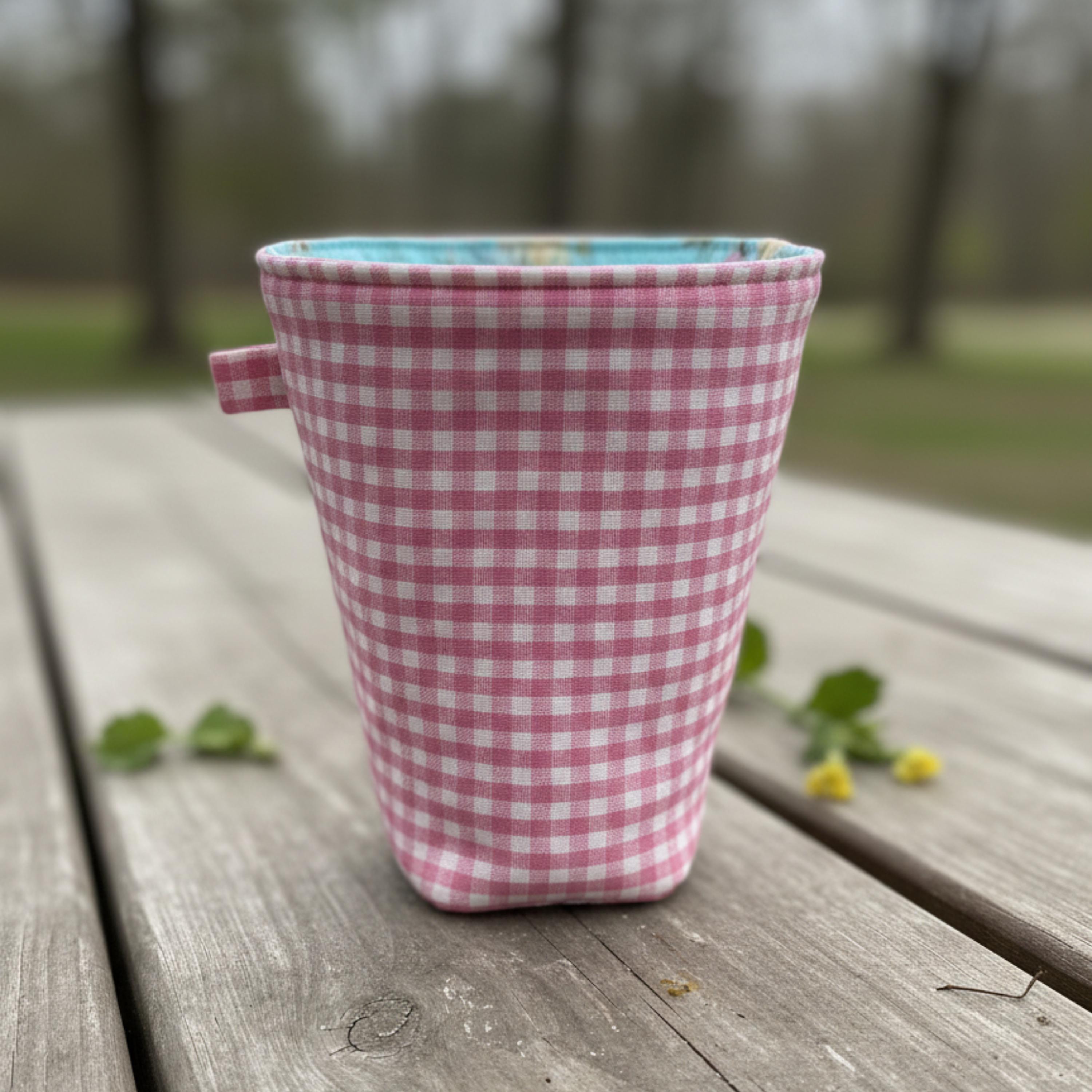Insulated Cup Cozy Sewing Pattern Medium and Large Size: Beginner DIY ...