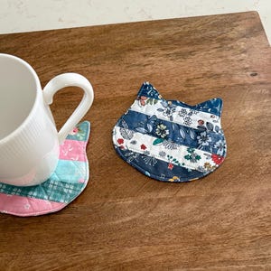 Cat Coaster Sewing Pattern: Beginner-friendly Mug Rug (PDF Pattern - Etsy