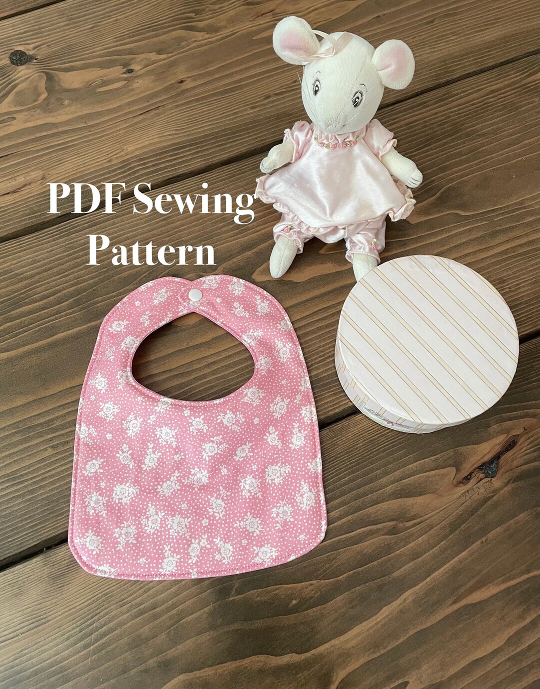 Baby Bib PDF Sewing Pattern / Baby Bib Sewing Tutorial / Instant ...