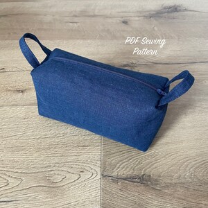 Toiletry Bag PDF Sewing Pattern / Boxy Pouch Pattern / Instant Download ...