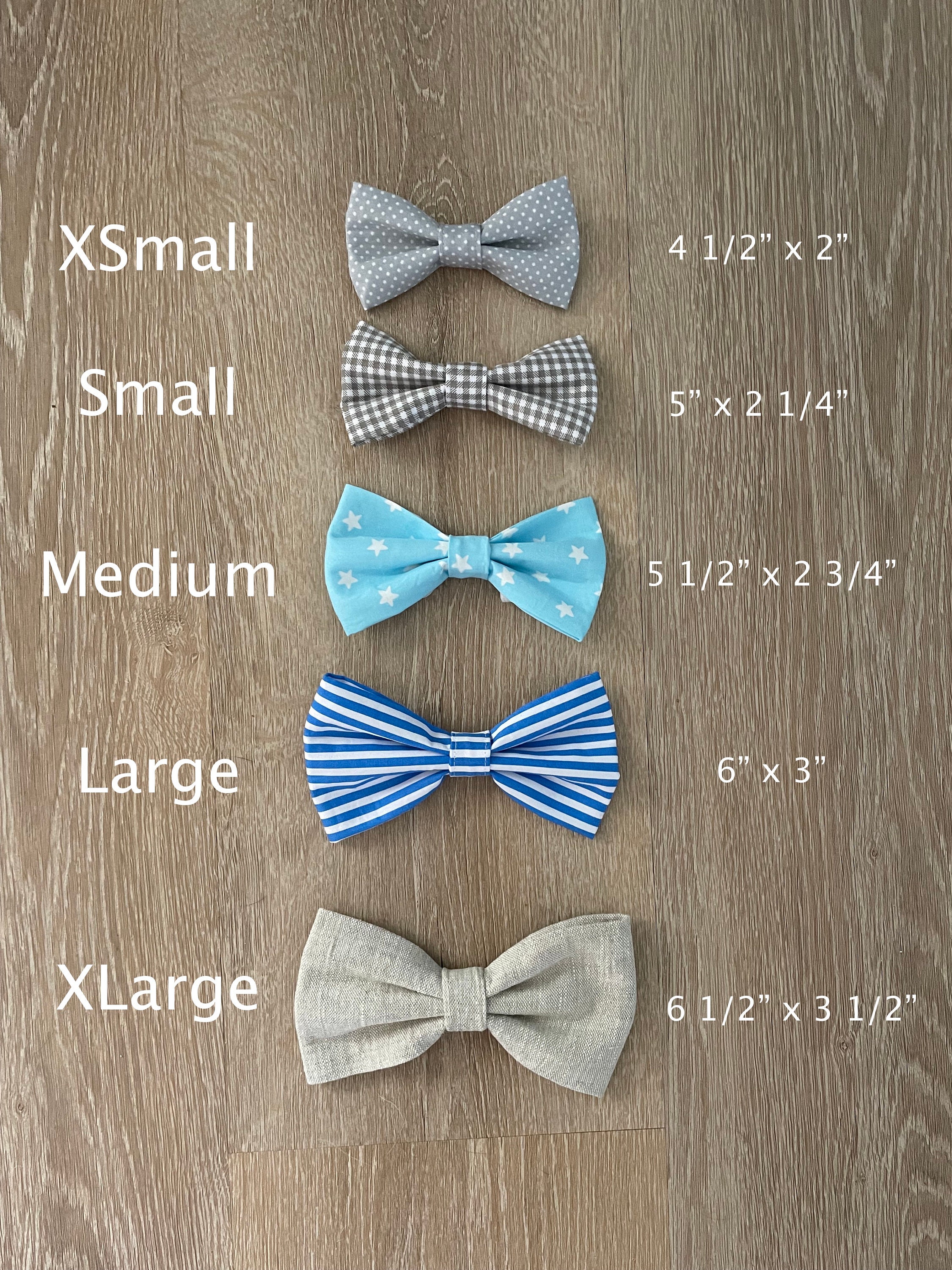 Dog Bow Tie Sewing Pattern: Beginner-friendly PDF (5 Sizes) - Etsy