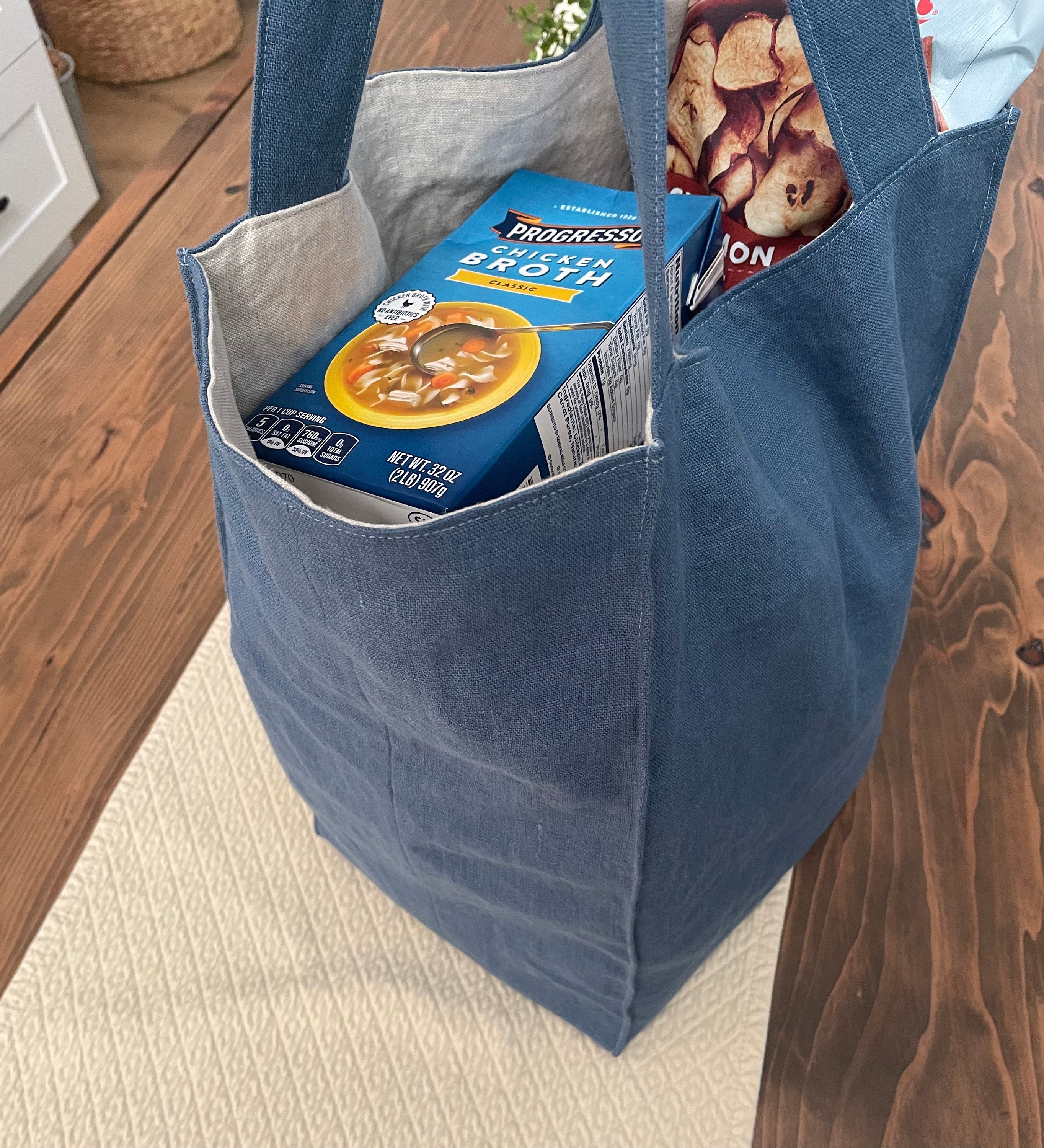 Reusable Grocery Bag Sewing Pattern: Beginner-friendly Tote (PDF ...