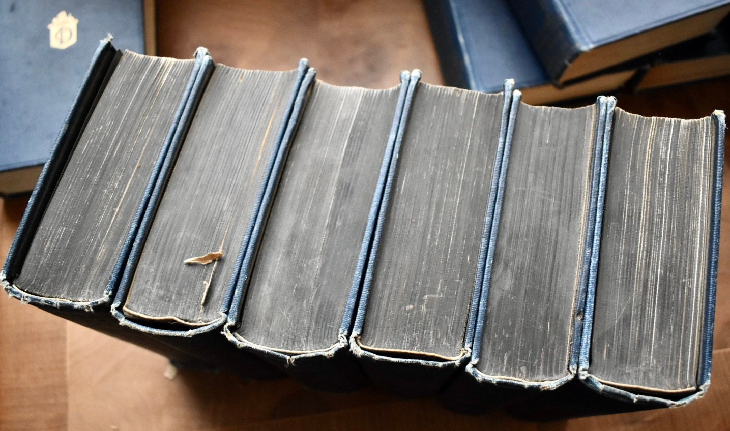 Charles Dickens Library Full Set of 18 Volumes. Illustrated | Etsy