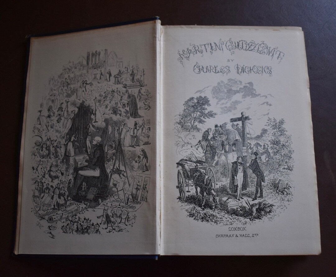 The Life and Adventures of Martin Chuzzlewit by Charles Dickens ...