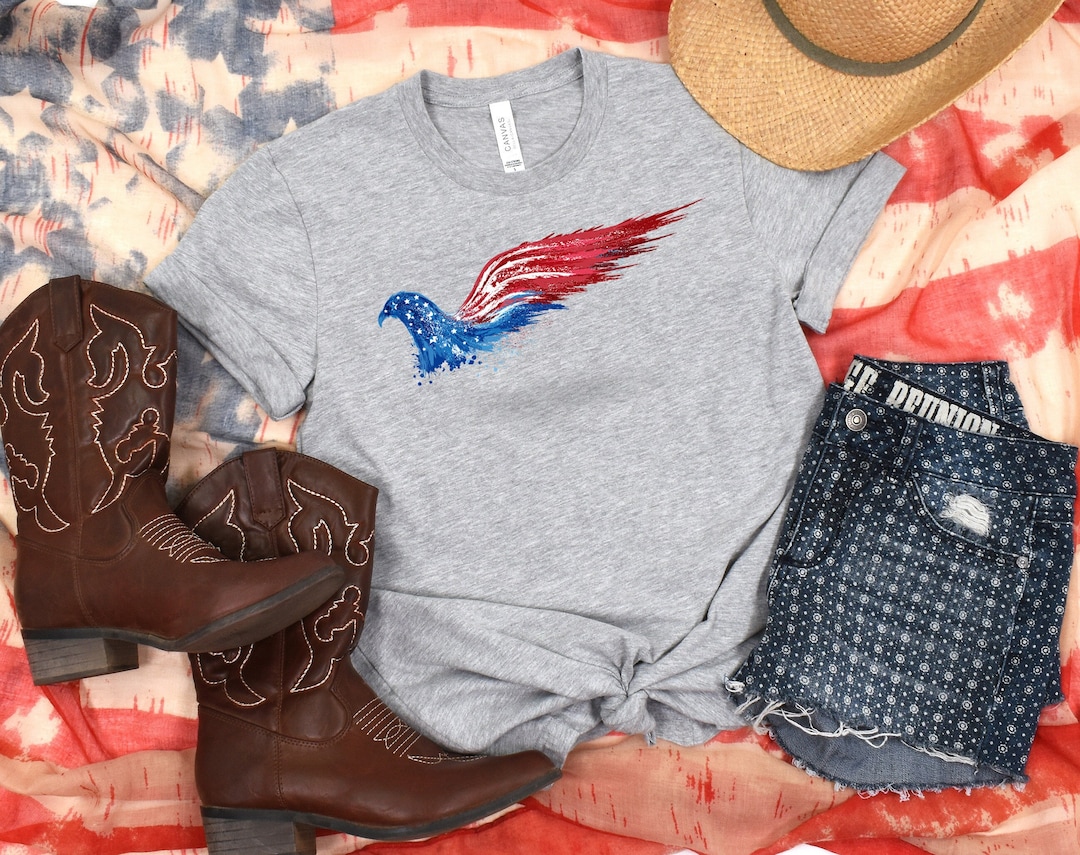 Ready to Press US Eagle DTF Print Transfer Heat Transfer for - Etsy