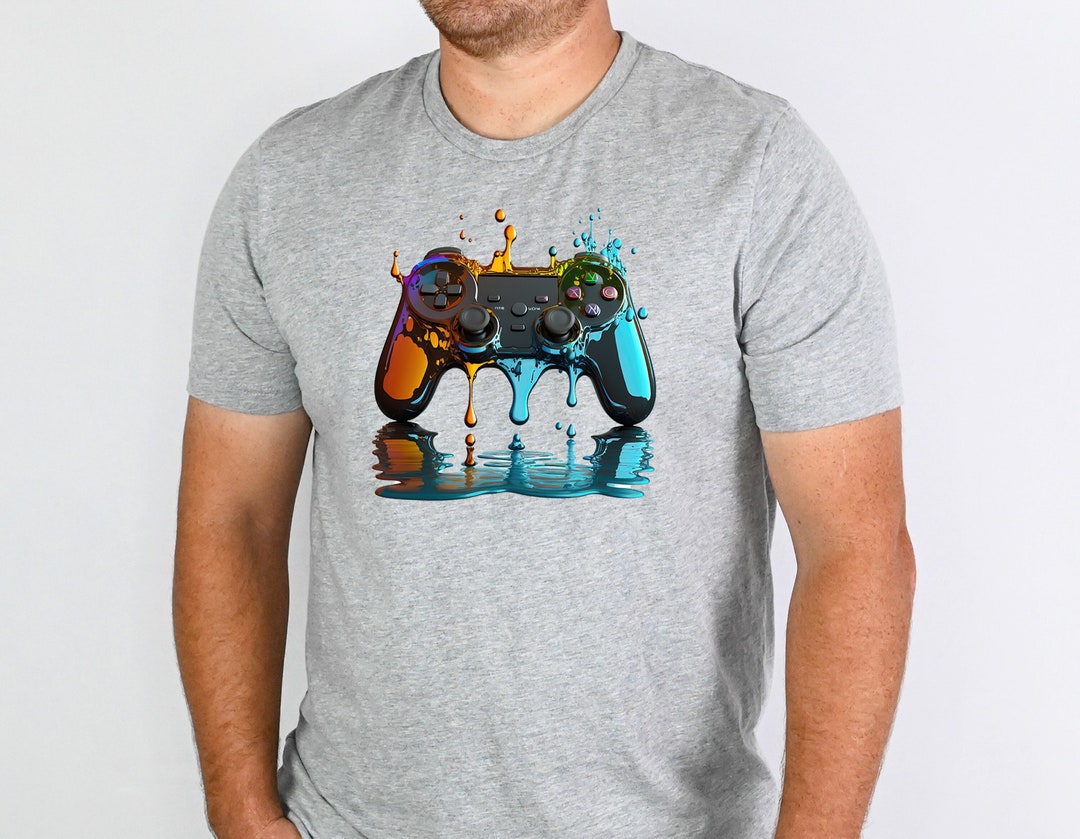 Ready to Press Game Controller 05, DTF Print Transfer, Heat Transfer ...