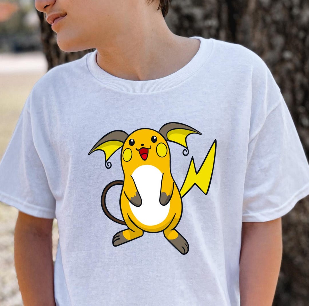 Ready to Press Pokemon Raichu, DTF Print Transfer, Heat Transfer for T ...