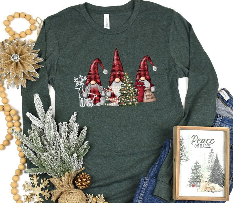 Ready to Press Christmas DTF Print Transfer, Heat Transfer for T-shirts ...