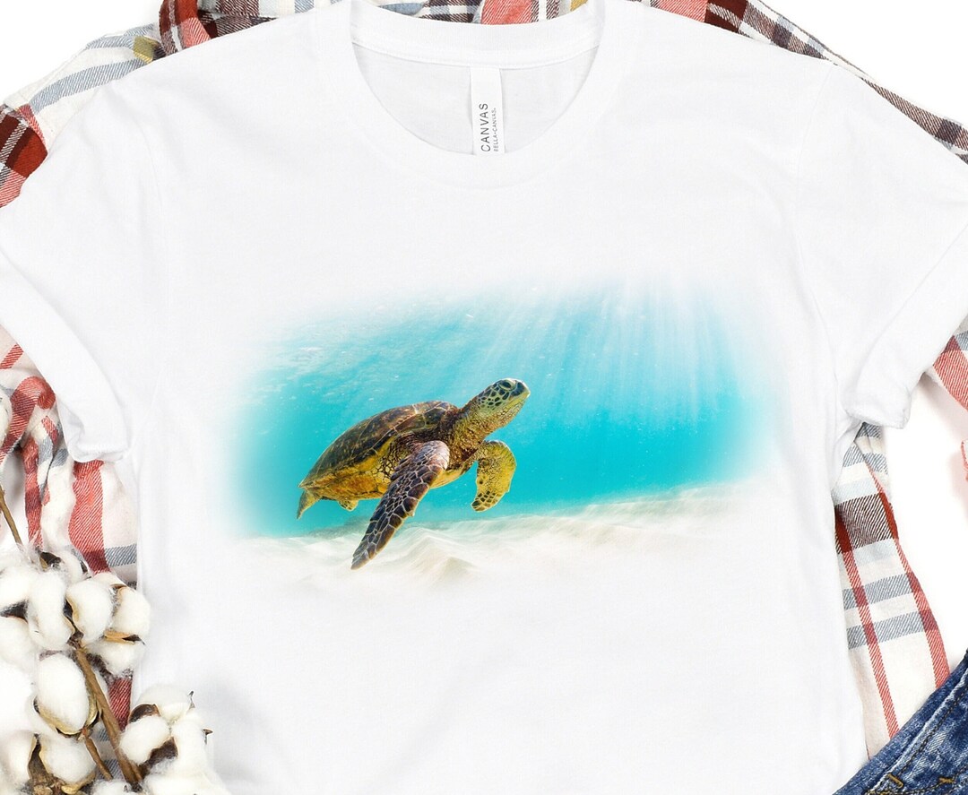 Ready to Press Ocean Turtle DTF Print Transfer, Heat Transfer for T ...