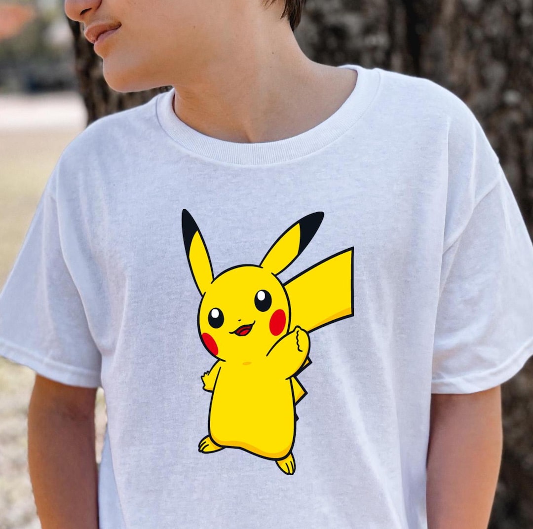 Ready to Press Pokemon Pikachu, DTF Print Transfer, Heat Transfer for T ...