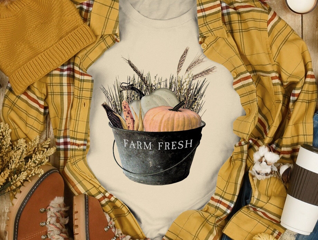 Ready to Press Fall DTF Print Transfer, Heat Transfer for T-shirts ...