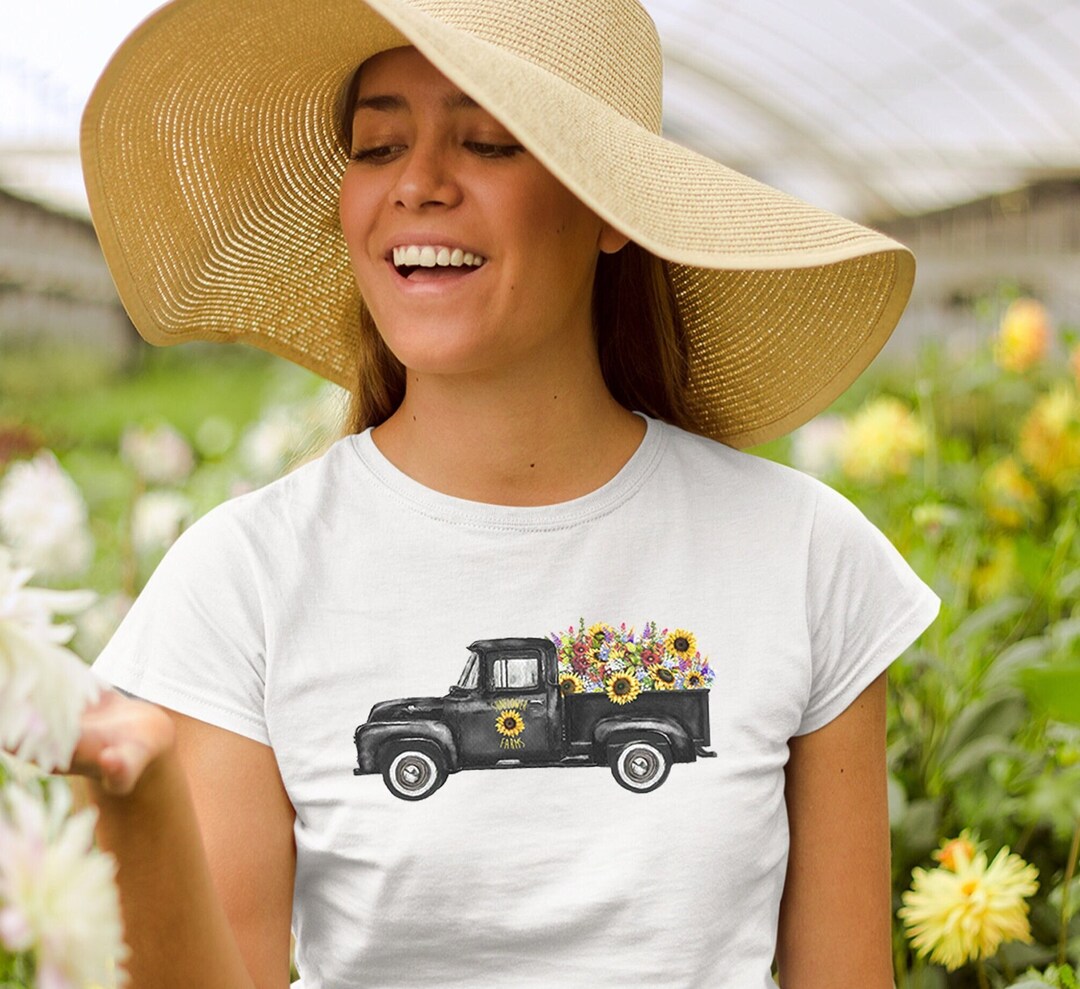 Ready to Press Spring Flowers DTF Print Transfer, Heat Transfer for T ...