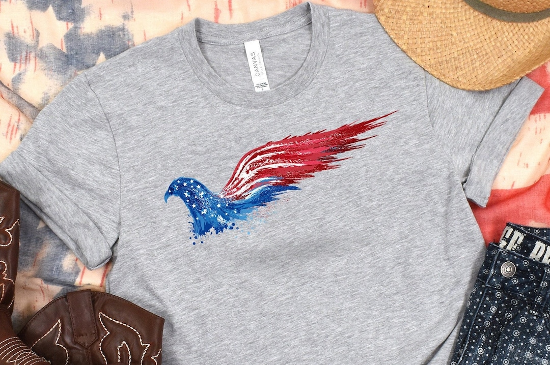 Ready to Press US Eagle DTF Print Transfer, Heat Transfer for T-shirts ...