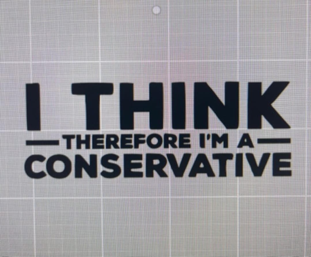 Conservative Decal - Etsy