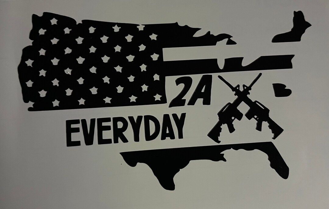 2a Everyday Decal - Etsy