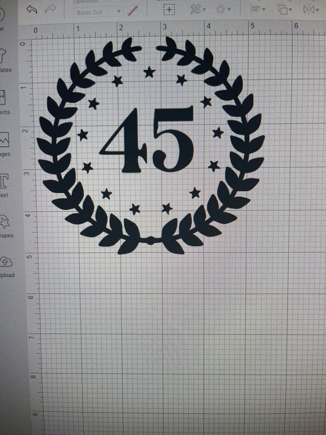 45 Decal - Etsy
