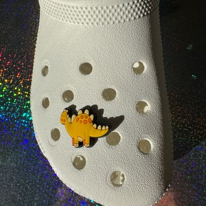 Dinosaur Shoe Charms Set #2, Jurassic Dino Charm Set, Kids Reptile Clog ...
