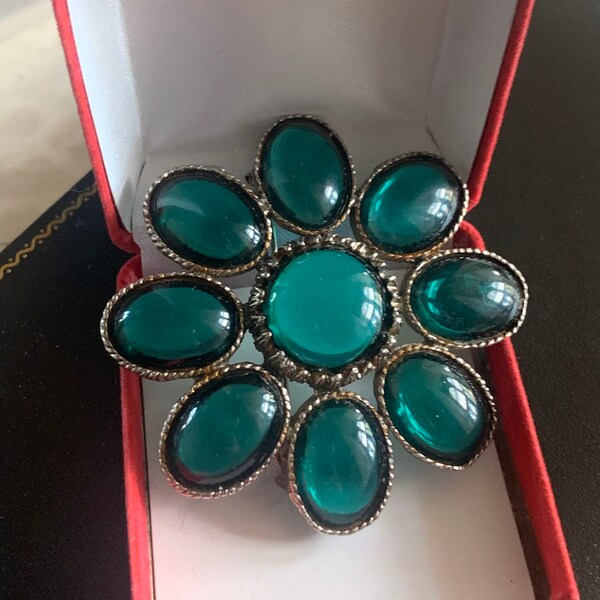 Cabochon Brooch - Etsy