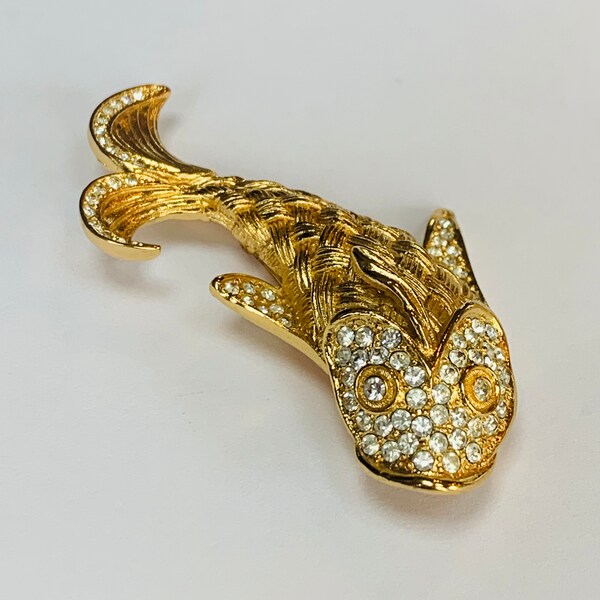 Vintage Fish Brooch - Etsy
