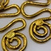 Huge CHRISTIAN LACROIX Gold Scroll Design Earrings France - Etsy UK