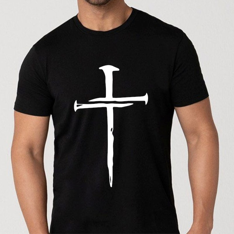 Cross Tshirt - Etsy