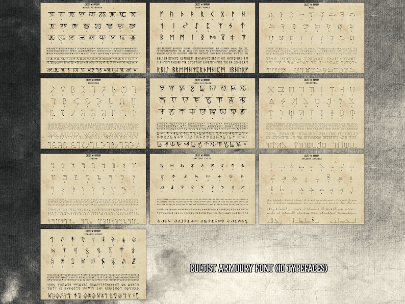 Cthulhu Handouts Mega Bundle | Interactive Handouts for Lovecraftian ...