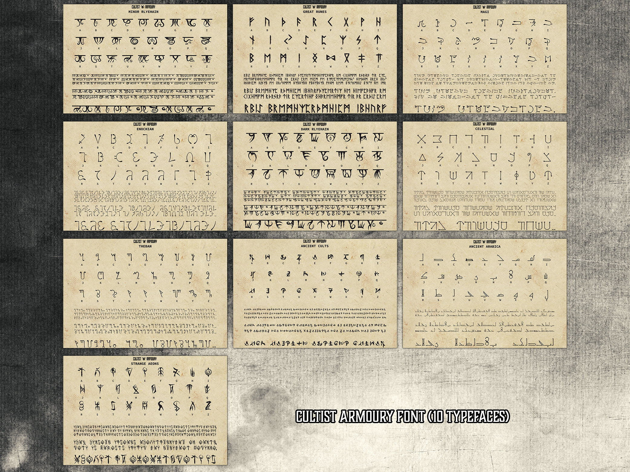 Cthulhu Handouts Mega Bundle Interactive Handouts for - Etsy