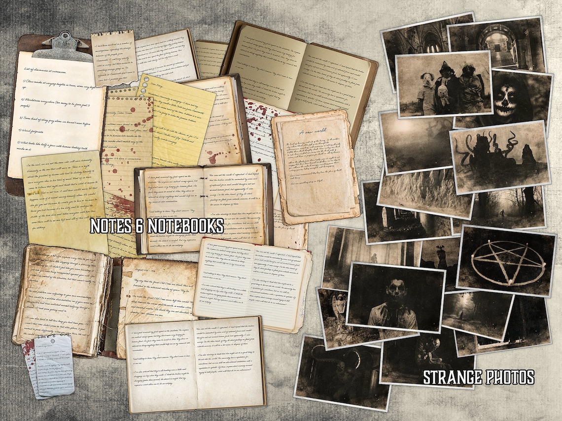 Cthulhu Handouts Mega Bundle Interactive Handouts for - Etsy