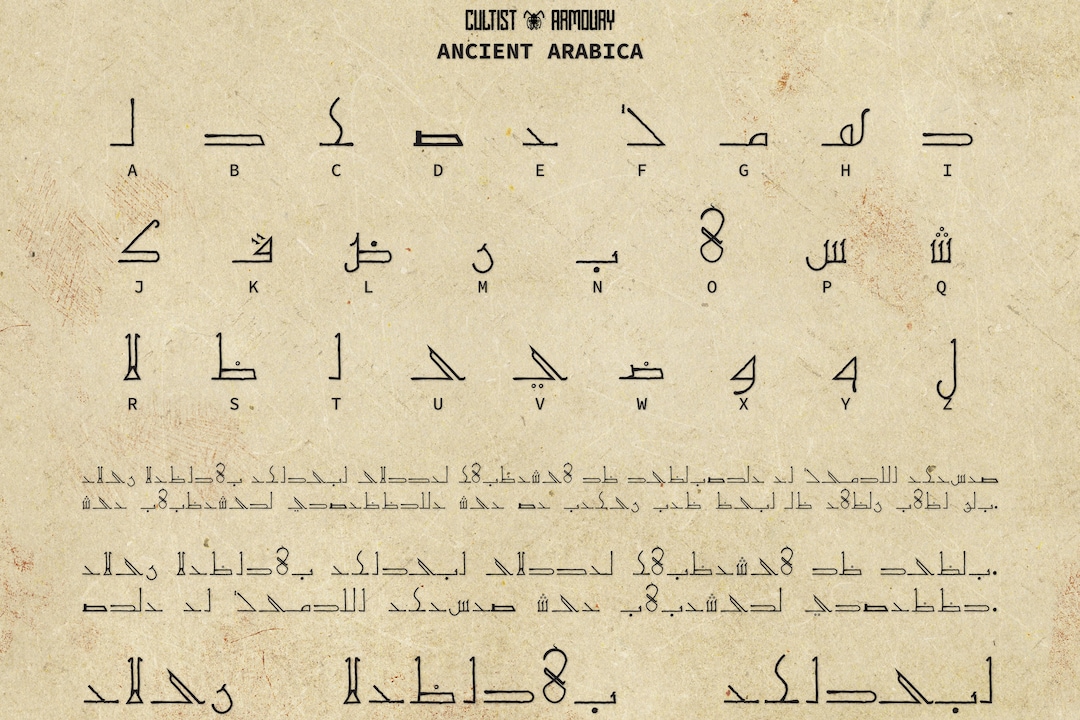 Cultist Armoury Font: 10 Lovecraftian and Occult Typefaces | Rlyehain ...