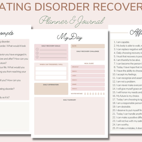 Recovery Journal - Etsy