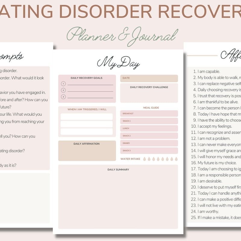 Recovery Journal - Etsy