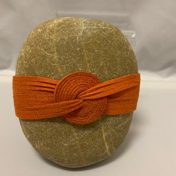 Leather Wrapped Rock - Etsy