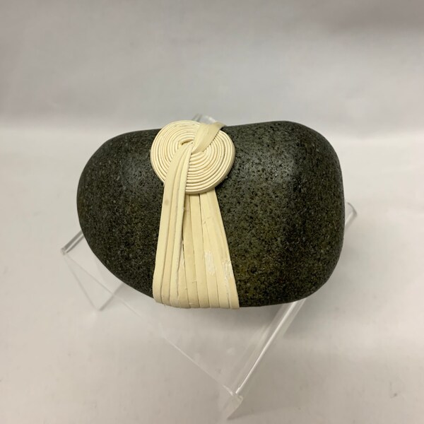 Cane Wrapped Rocks - Etsy