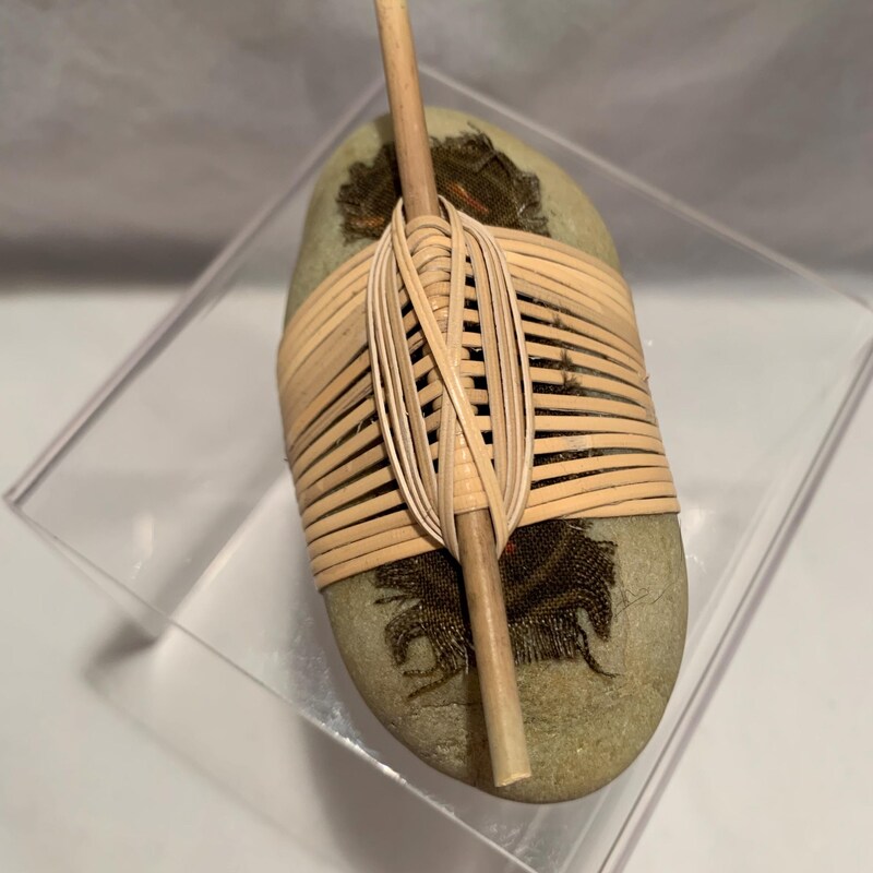 Cane Wrapped Rocks - Etsy
