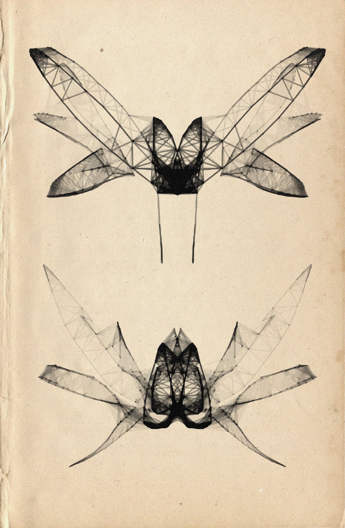 Geometric Bugs #1 - Etsy